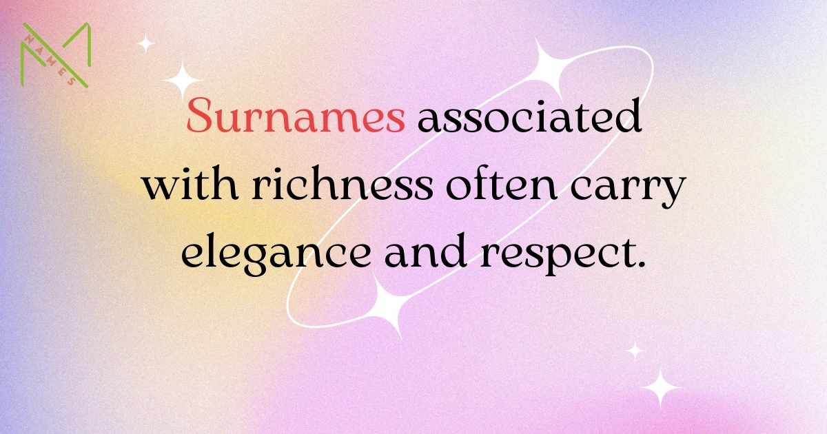 Unique Last Names That Mean Gold Modern, Stylish & Rare Golden Surnames ...