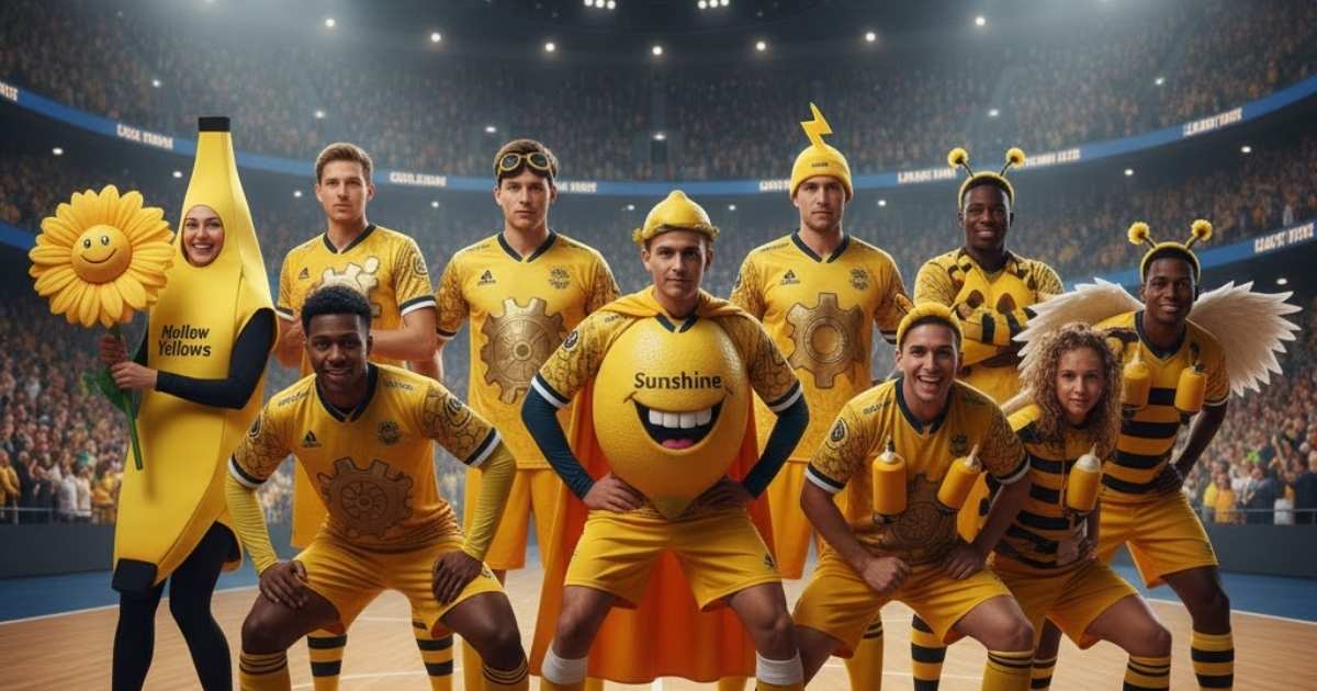 Best Yellow Team Names Creative, Funny & Cool Ideas to Stand Out ...